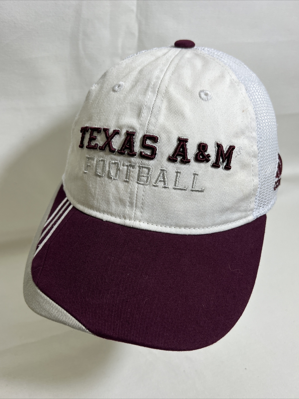 Texas A&M Football Ball Cap Hat Adjustable Baseball A… - Gem