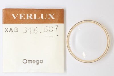 Omega 5072 Gold Vetro Crystal Glass Uhrenglas Verre 14725 14735 14742 ...
