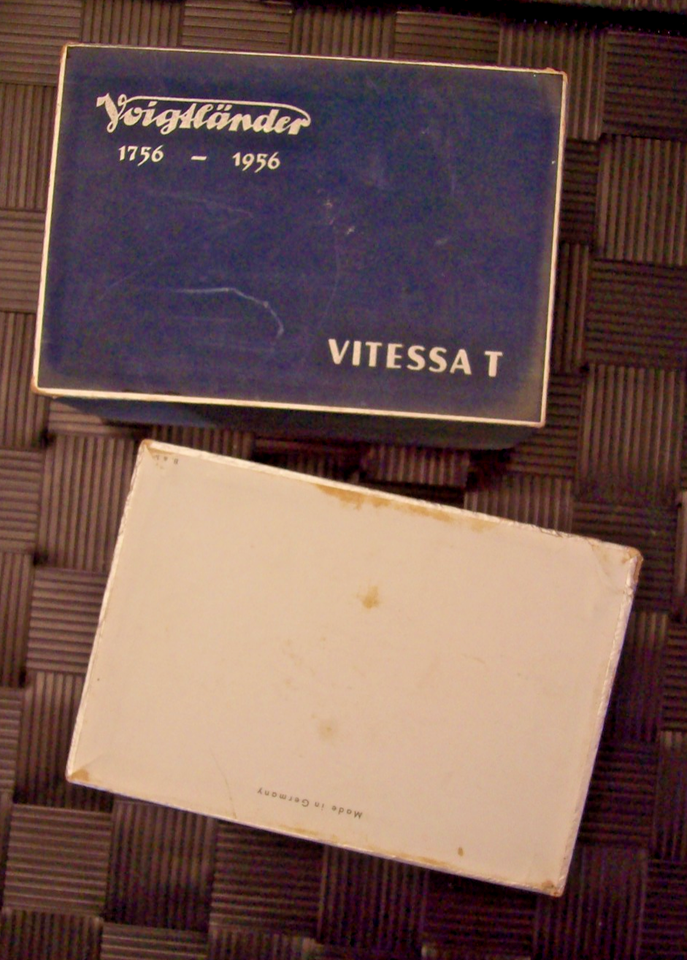 Original Voigtlander Vitessa T Film Camera Box~~7x4x5 inches | eBay