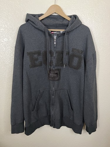 VTG Y2K Ecko Unltd Unlimited Embroidered Hip Hop Grunge Full Zip Hoodie Size 2XL | eBay