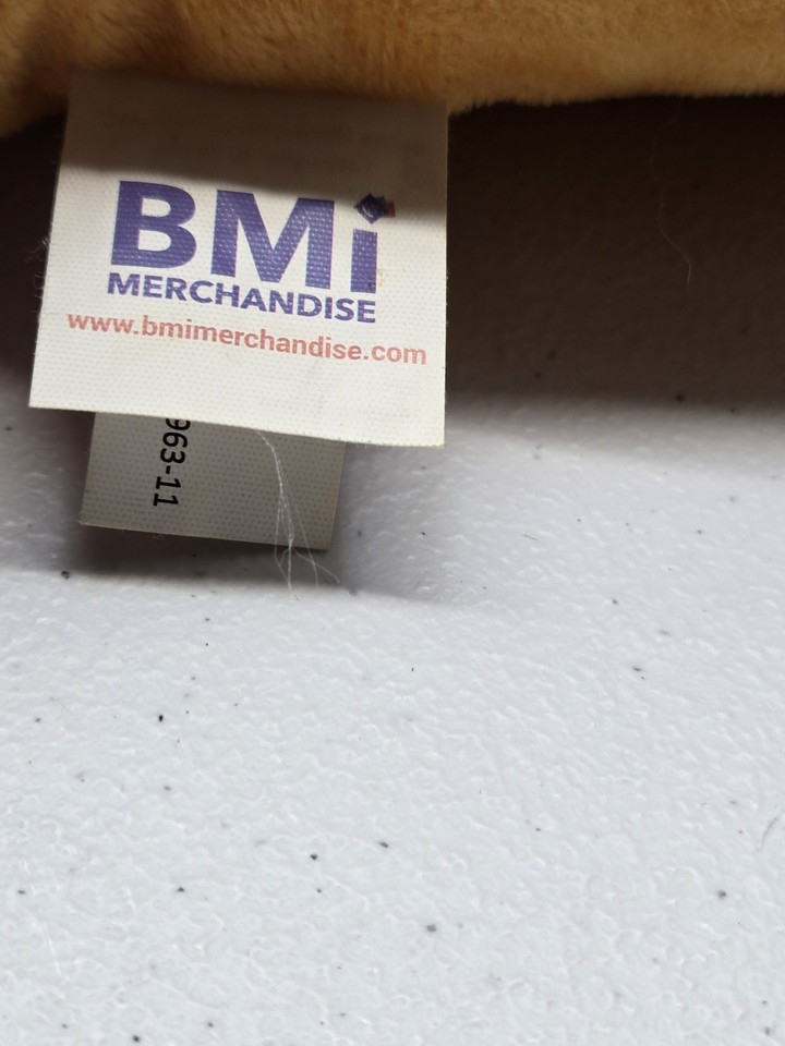 DAVE & BUSTERS 9” CARTOON PEPPERONI PIZZA PLUSH BMI MERCHANDISE STUFFED ...