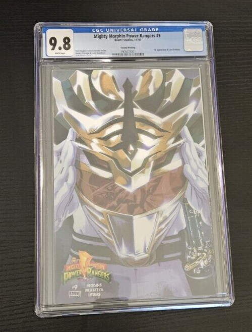 MIGHTY MORPHIN POWER RANGERS #9 JAMAL CAMPBELL VARIANT 2ND PRINTING CGC ...