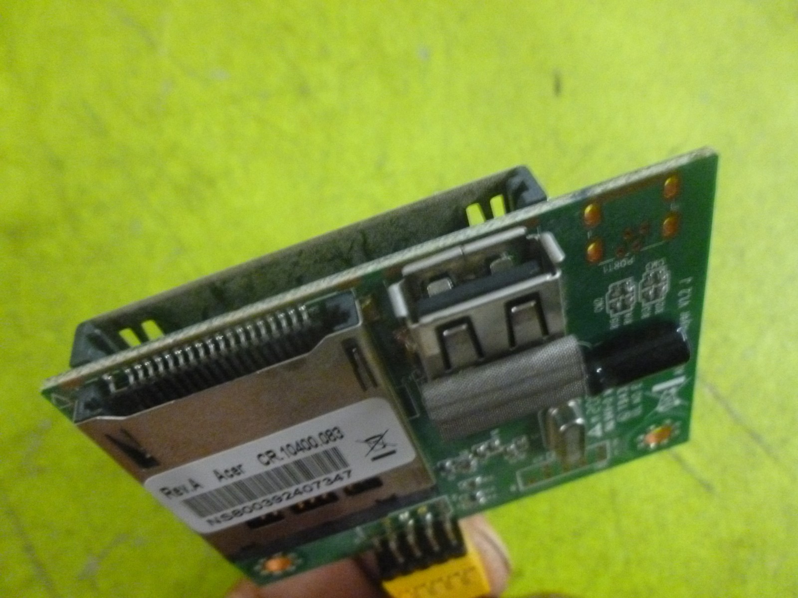 Emachines EL1331G-01w EL1300G EL1333G EL1352 USB Card Reader Acer CR ...