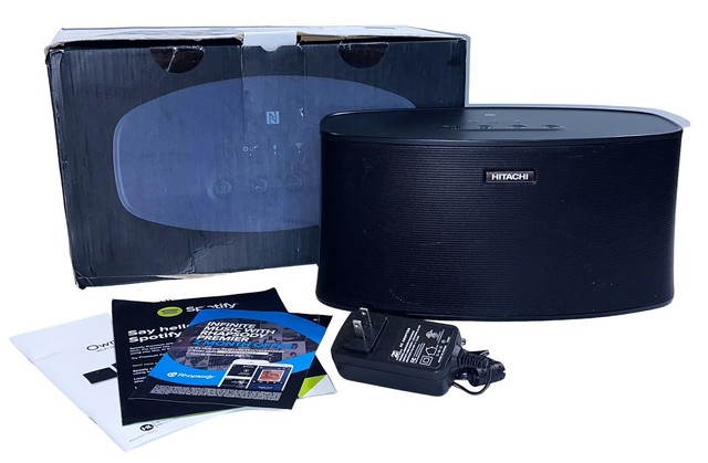 Hitachi Smart Wi-fi Bluetooth Wireless Speaker System W200 for sale ...