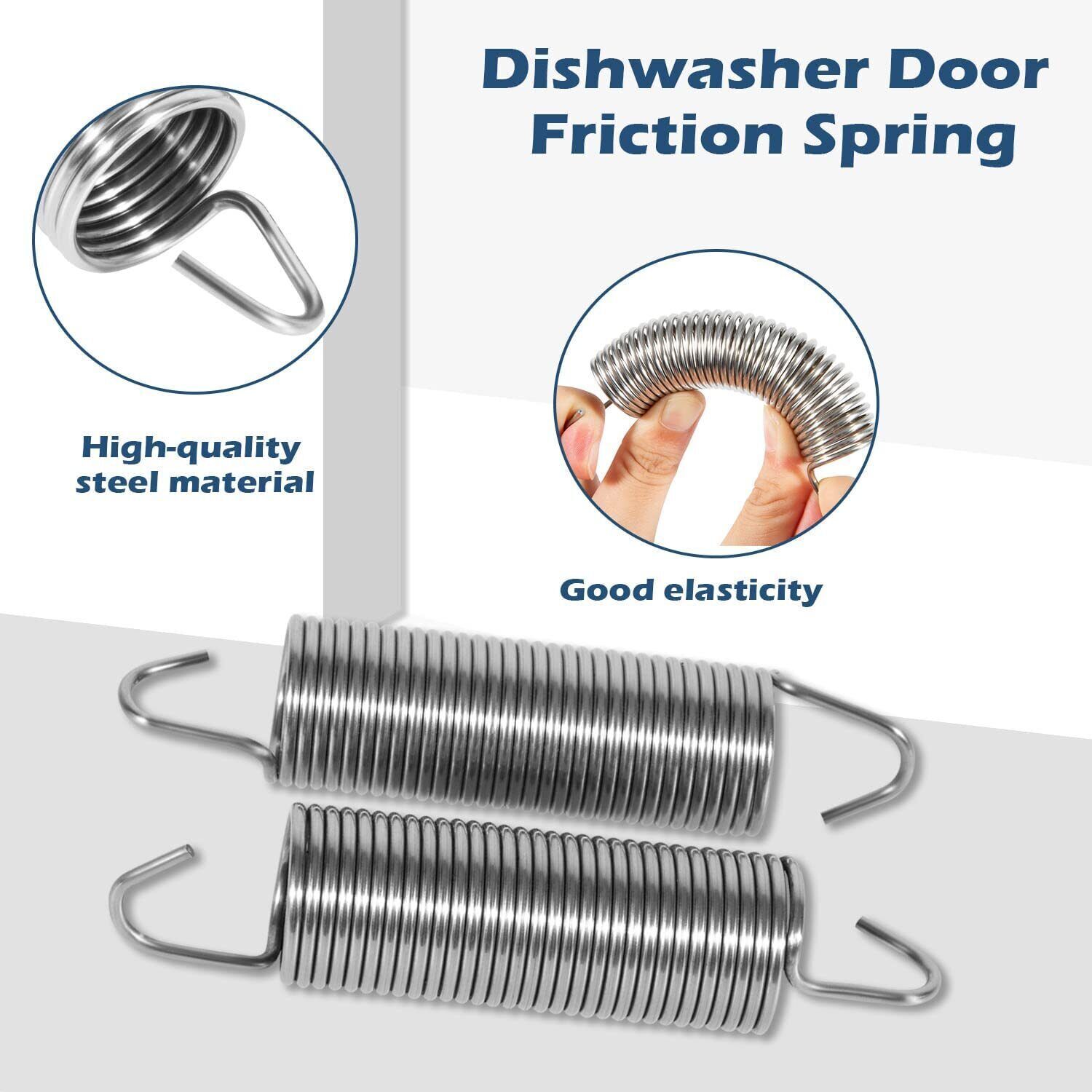 2X Dishwasher Door Friction Spring For Frigidaire Electrolux 1196202 ...