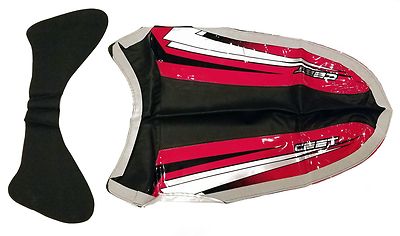 CEET Racing Kawasaki ZXi Seat Cover - Red, Black and Silver | eBay