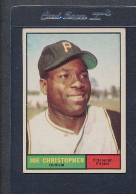 1961 Topps #082 Joe Christopher Pirates VG/EX *543 | eBay