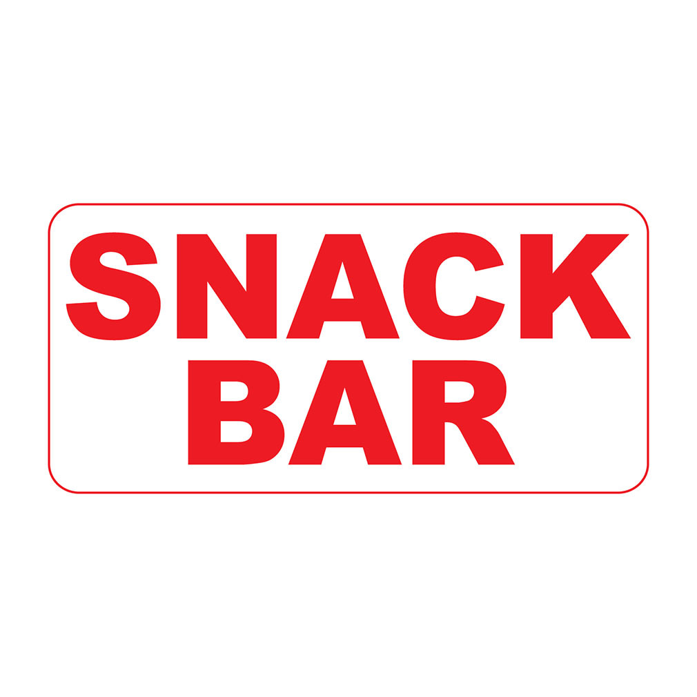 Snack Bar Sign