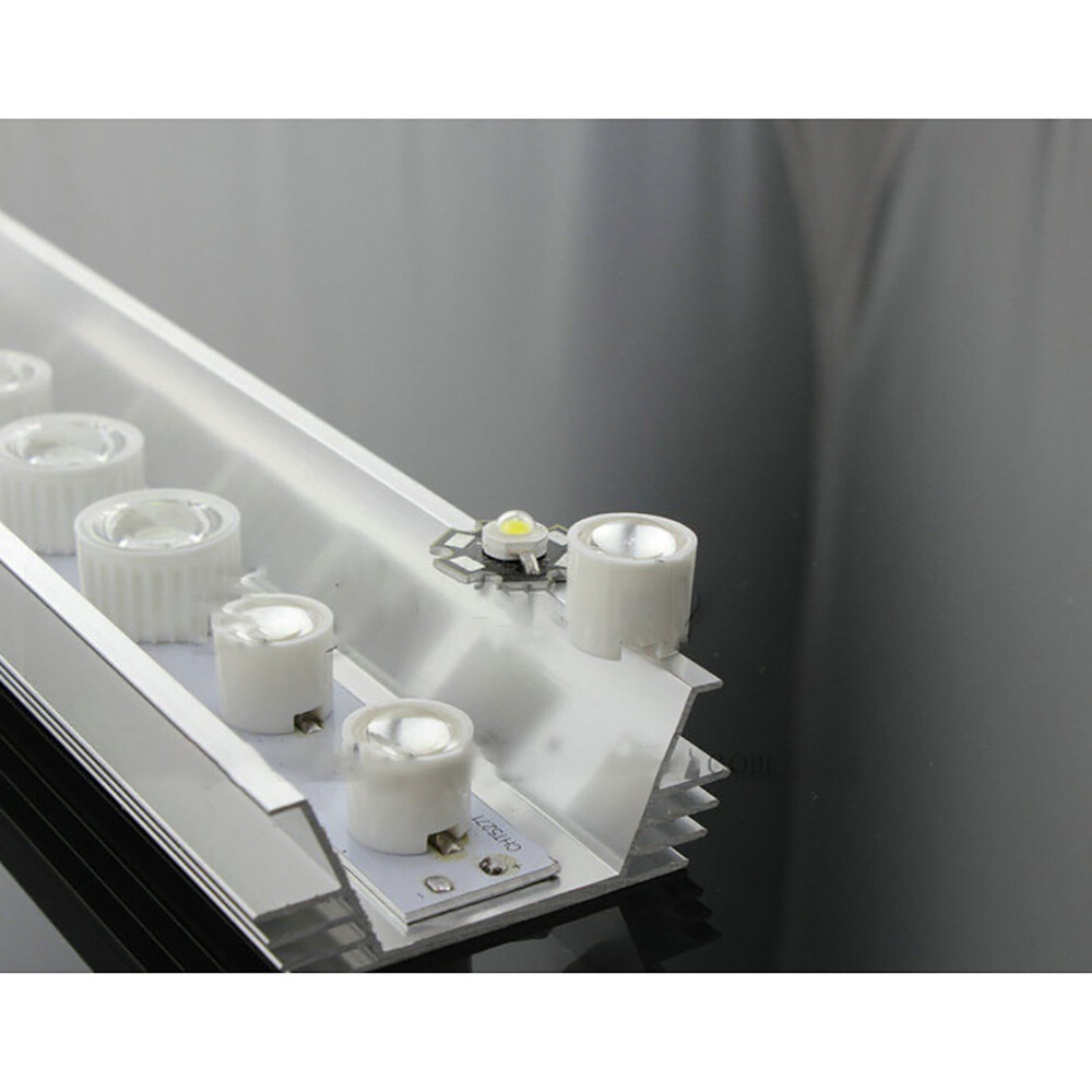 15° High Power LED Lens+Stand Condenser Lens Reflector (Total D:14.5mm ...