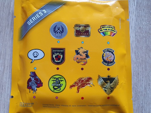 AUSWAHL CS:GO Pin Series 3 Collectible Pin+Ingame Code STEAM Valve CSGO ...