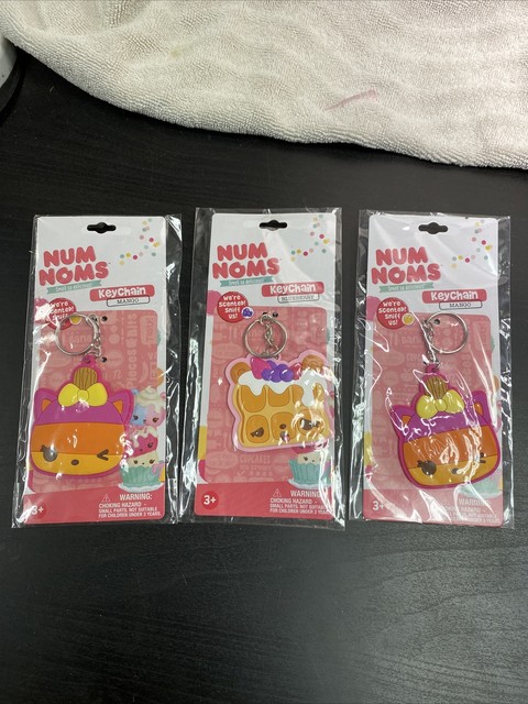 Num Noms Keychain Blueberry Smell Scent Sniff Fruit Key Chain Cupcake ...