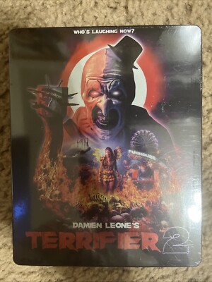 Terrifier 2 Blu-ray Limited Edition Steelbook OOP NEW/SEALED | eBay