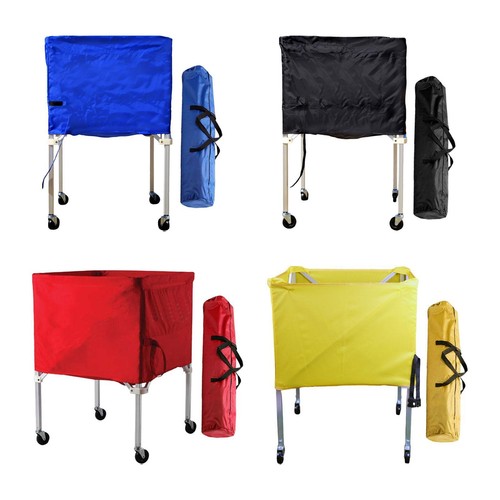 Rolling Sports Ball Cart Folding Ball Storage Locker | eBay