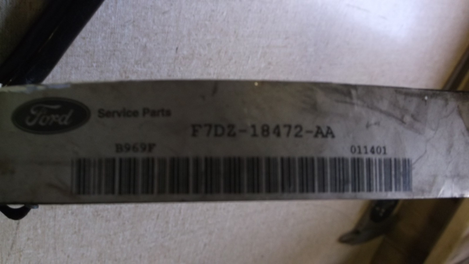 NEW Ford F7DZ-18472-AA Water Heater Hose Assembly Pipe Line *FREE ...