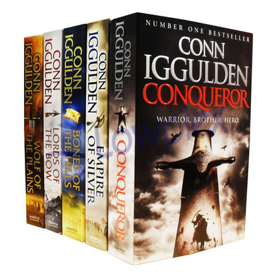 Conqueror Series Collection 5 Books Set Story of The Khan Dynasty Conn ...
