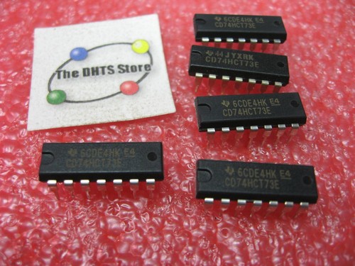 CD74HCT73E Texas Instruments IC TTL Dual JK Flip Flop 74HCT73 7473 ...