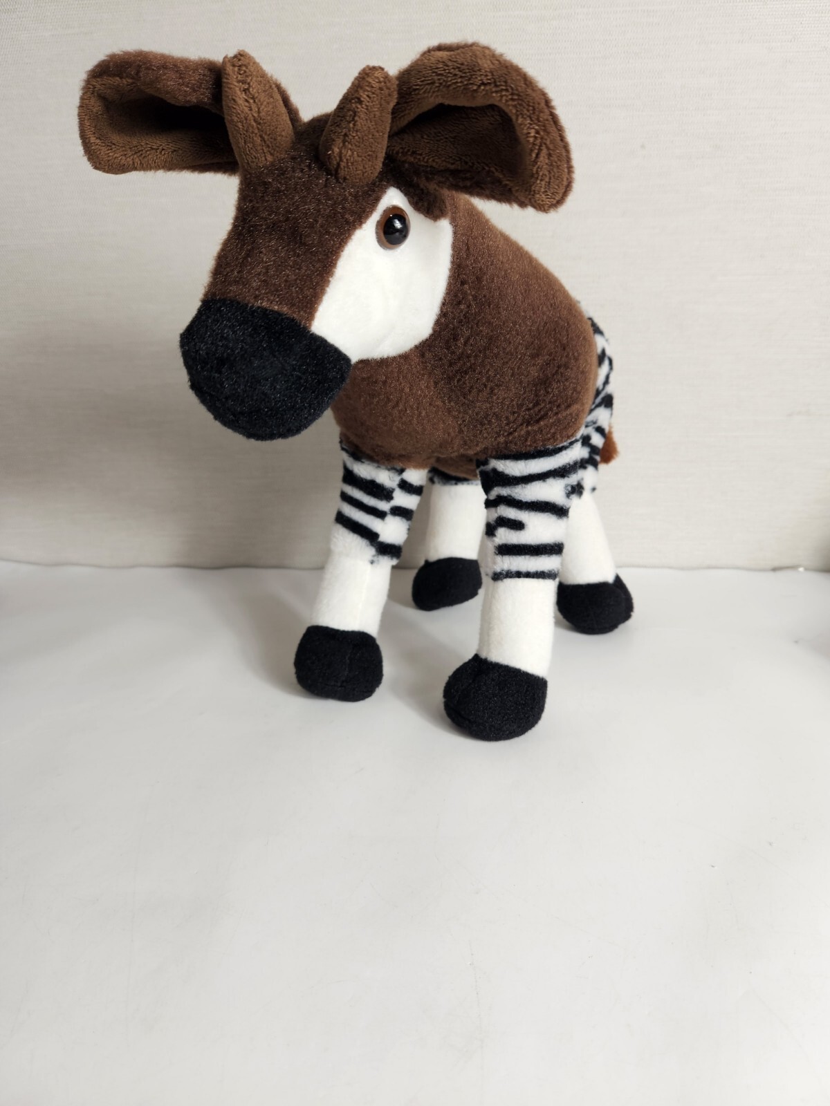 Fiesta Okapi Plush Stuffed Animal 14” X 15” Poseable Zebra Legs ...