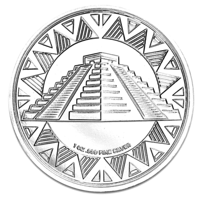 Simple Aztec Pyramid Drawing