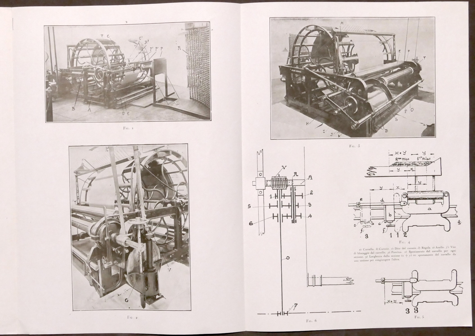 Brochure Industria Tessile - Ateliers Diederichs - Orditoio - anni '20 ...