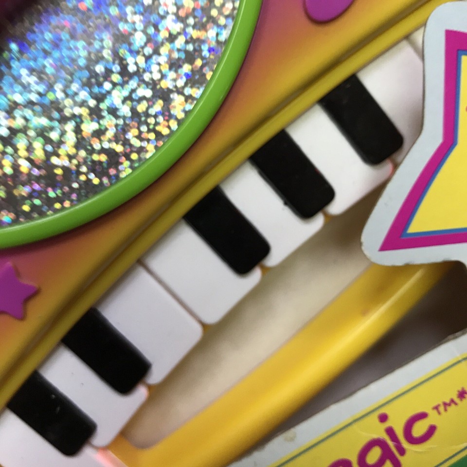 Vintage NIP BARNEY Song Magic Keyboard PLAYSKOOL Musical Sounds HASBRO ...