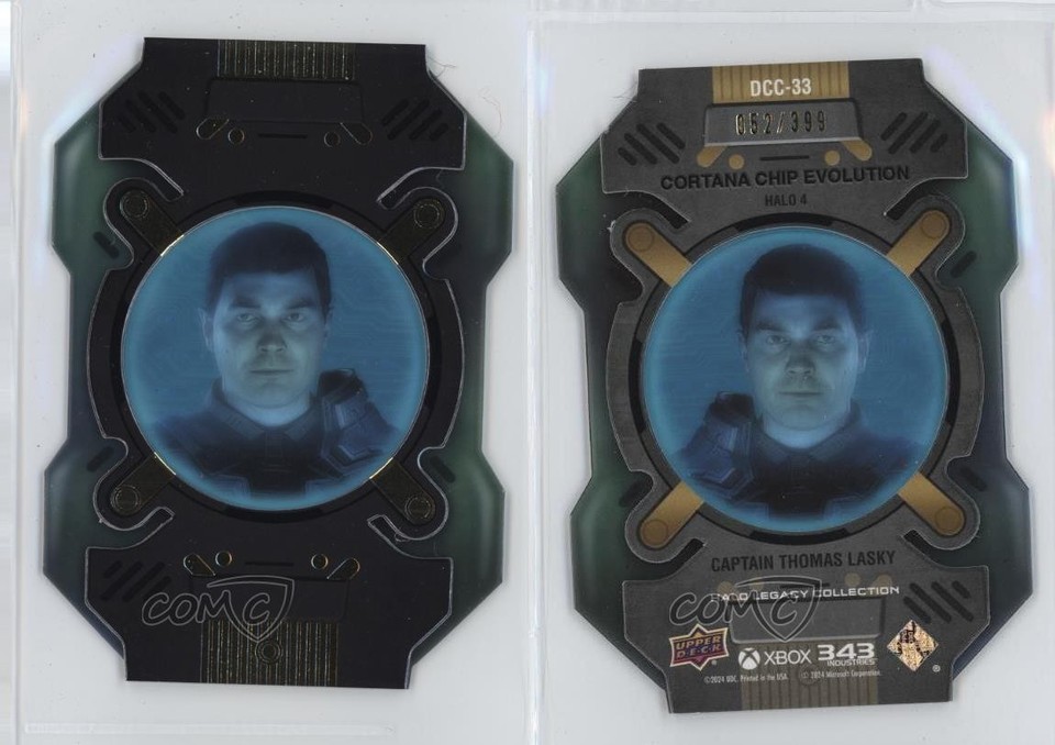 2024 Halo Legacy Collection Cortana Chip Evolution H4 Captain Thomas ...