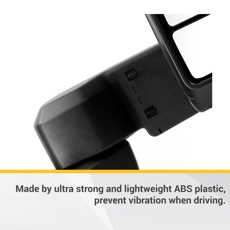 Smoked Towing Mirrors Switchback Heated BSM for 2019-2025 Chevy ...