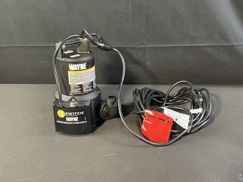 Wayne EEAUP250 1/4 HP 3000 GPH Thermoplastic Multi Use Pump New Open | eBay