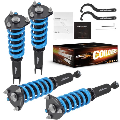 MaXpeedingrods T6 Coilover 24 Level Damper Struts +Springs Fit Lexus ...