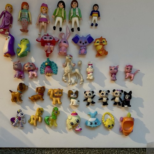 Mixed Toy Lot, My Little Pony, Lego People, Animal Jam & Random Animals ...