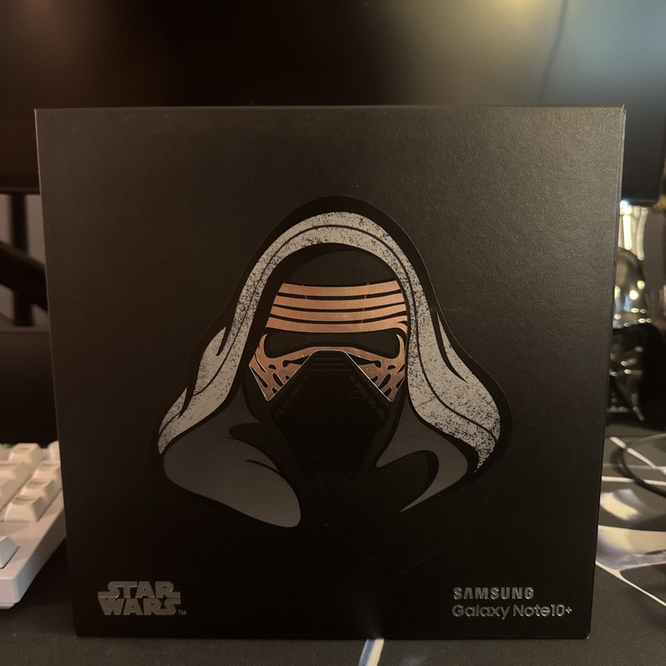 Samsung Galaxy Note10 Plus Star Wars Kylo Ren Edition Box and Plaque | eBay