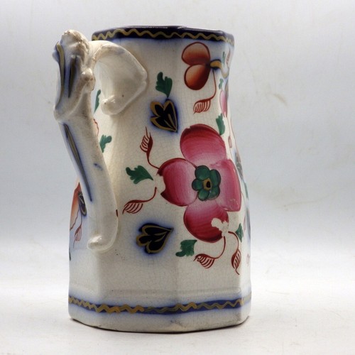 GAUDY WELSH 19th Century Flower Pattern SMALL JUG | eBay UK