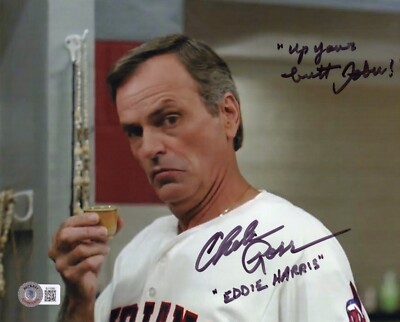 Chelcie Ross EDDIE HARRIS Autographed Signed MAJOR LEAGUE 8x10 Photo ...