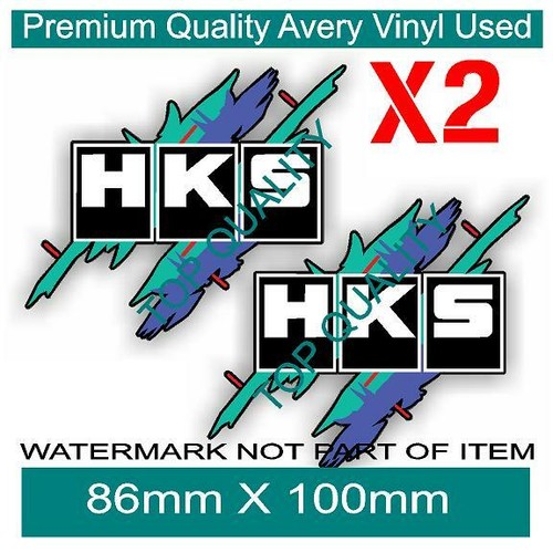 HKS Performance Decal Sticker Retro Vintage JDM JAPAN DRIFT SLAP ...
