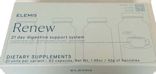 Elemis Renew 21 Day Digestive Support System Dietary Supplements Expir ...