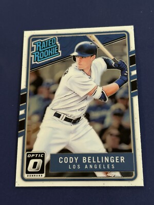 Cody Bellinger 2017 Panini Donruss Optic Rated Rookie Card RC #65 ...