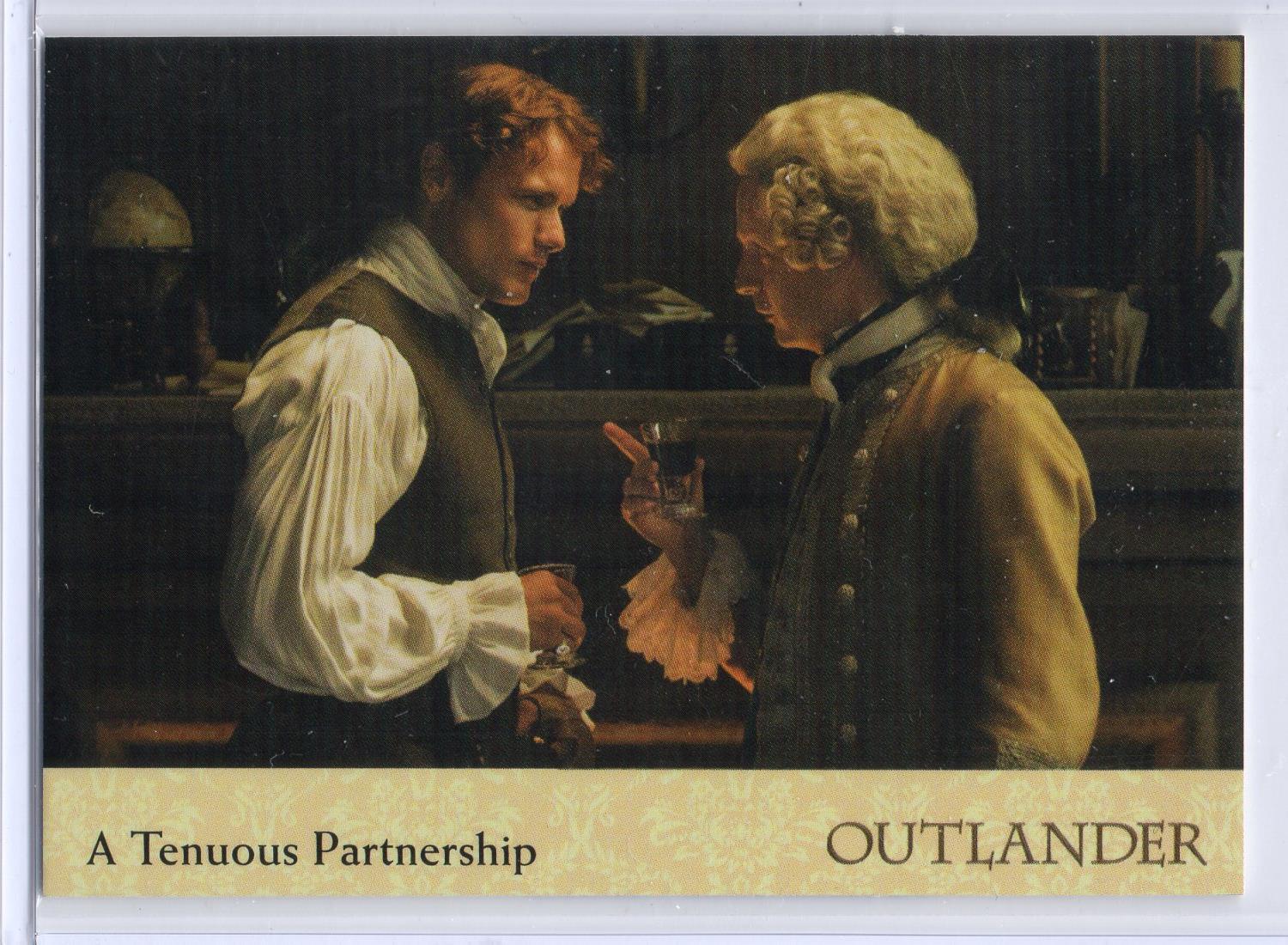 Outlander Season 2 (2017) RAINBOW FOIL BASE Card #24 / A TENUOUS ...