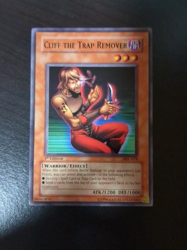 Cliff the Trap Remover MFC-078 Magician's Force 1st Edition | eBay