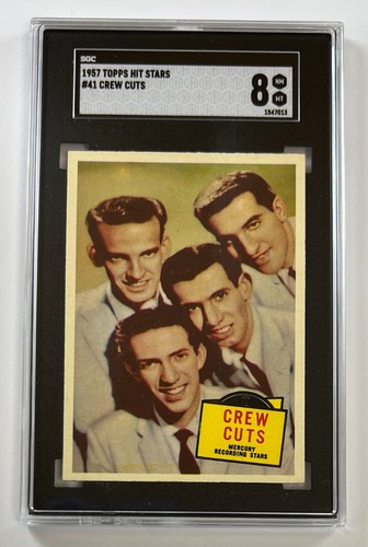 1957 Topps Hit Stars #41 Crew Cuts SGC 8 NM-MT GC29 | eBay