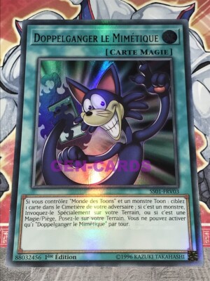 Carte YU GI OH DOPPELGANGER LE MIMETIQUE SS01-FRV03 | eBay