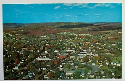 1964 NJ Postcard Aerial View Airview of Washington Warren County New ...