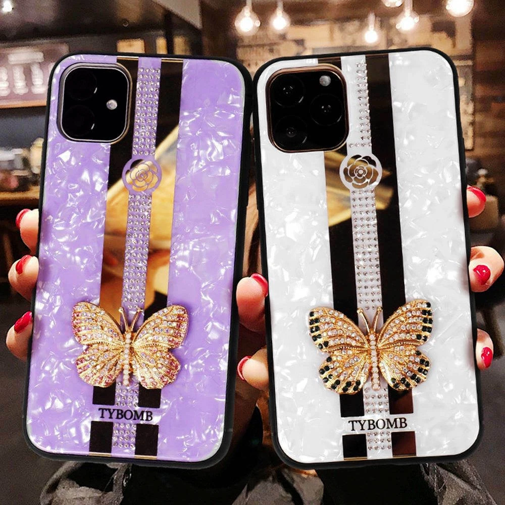 Butterfly Bling Cell Phone