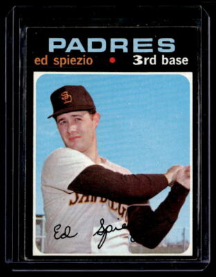 1971 Topps #6 Ed Spiezio San Diego Padres EX Baseball Card *A921 | eBay