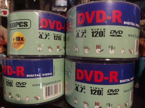 600 Pack gigablock DVD-R DVDR 16X 4.7GB Economy Branded Blank Recordable Disc 742288604869 | eBay