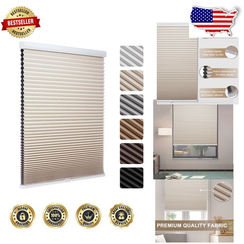 Versatile 19" x 36" Blackout Blinds - Honeycomb Design for Elegant ...