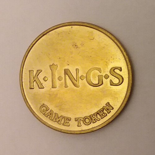 Kings Bowl and Restaurant Arcade Game Token 24mm | eBay