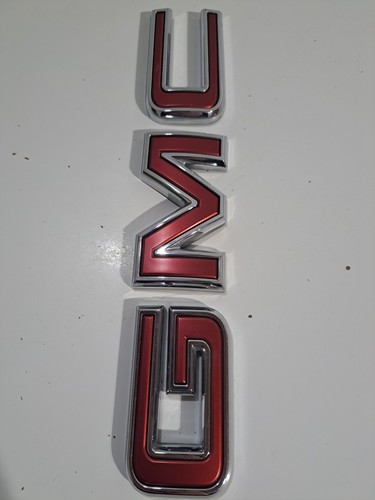 OEM 0782490 Small Letters Emblem/Badge (Fits: 2019-2024 GMC Sierra) | eBay