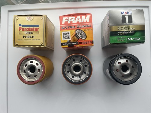 Lexus RX330 (2004-2009)Oil Filters Mobil 1, Purolator Pure ONE, Fram ...