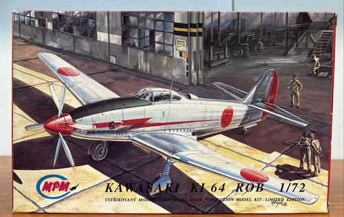 MPM Model Kit Kawasaki KI 64 ROB 1/72 New Open Box Vintage CV JD | eBay