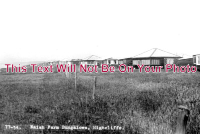 HA 1744 - Naish Farm Bungalows, Highcliffe, Hampshire | eBay UK