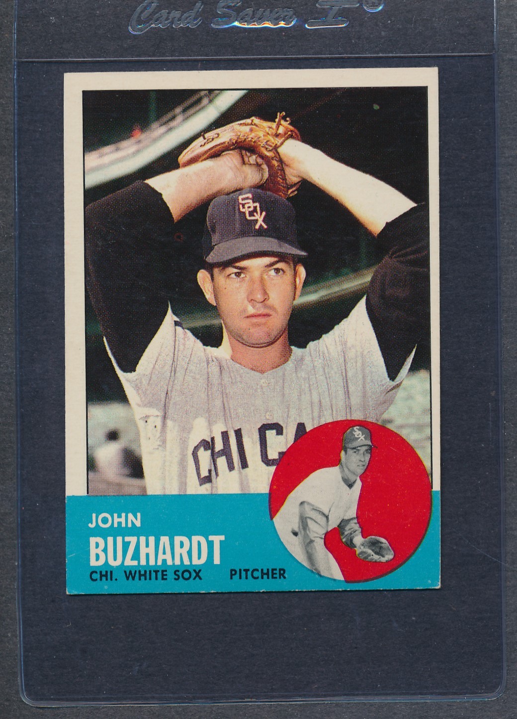 1963 Topps #035 John Buzhardt White Sox EX *2049 | eBay